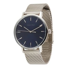 Calvin Klein Analog Watch male Silver size One Size