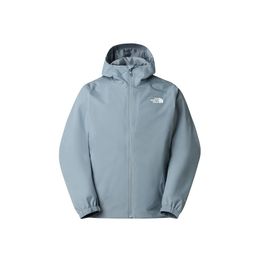 The North Face Outdoorjacke 'Quest' Herren Gr&ouml;&szlig;e S rauchgrau / wei&szlig;