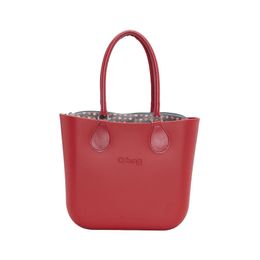 O bag Handbag female Red size One Size