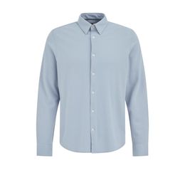 WE Fashion Button Up Shirt male Blue size XXXL