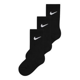 Nike Athletic Socks 'CREW' girl Black size 4-5 (Jahre)