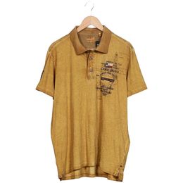 CAMP DAVID Poloshirt Herren Gr&ouml;&szlig;e XXL Second Hand gelb
