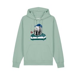 Watapparel Sweatshirt 'Walross' male Green size S