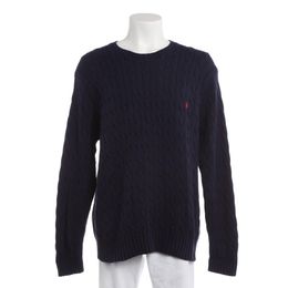 Polo Ralph Lauren Pullover / Strickjacke Herren Gr&ouml;&szlig;e XL Second Hand navy