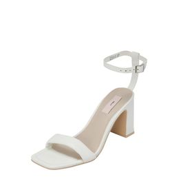 NLY by Nelly Strap Sandals 'Simplicity' female White size 36