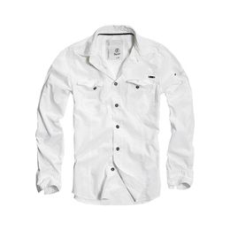 Brandit Button Up Shirt male White size XXL