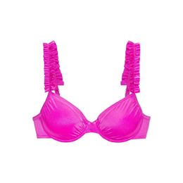 Lascana Bikini Top female Pink size 38