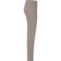 Damen Jeggings in schmaler Form taupe, Gr&ouml;&szlig;e 28