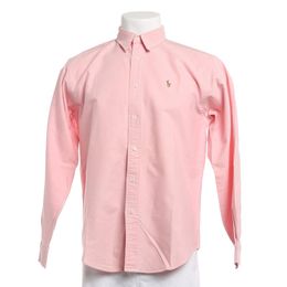 Polo Ralph Lauren Freizeithemd / Shirt / Polohemd langarm Herren Gr&ouml;&szlig;e S Second Hand hellpink