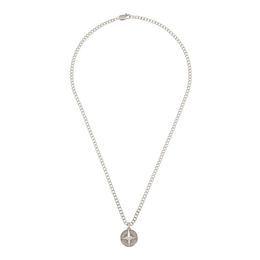 BOSS Necklace 'NORTH' male Silver size Onesize