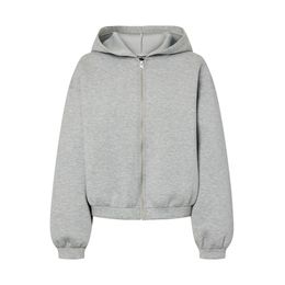 Pieces Zip-Up Hoodie 'BUCUBA' female Grey size M