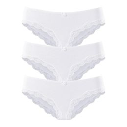 Lascana Panty female White size 32/34