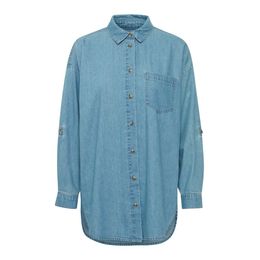Ichi Bluse 'IH DIVER' Damen Gr&ouml;&szlig;e XL blue denim
