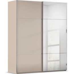 Schwebet&uuml;renschrank Rauch, B:181cm H:223cm T:67cm, beige, Holzwerkstoff, Schr&auml;nke, "Kleiderschrank Schrank Garderobe Schlafzimmerschrank SCALE-TRIO",