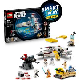 Konstruktionsspielsteine Lego "SMART Play: Lukes Rot F&uuml;nf X-Wing (75423), Lego Star Wars&trade;", bunt, Spielbausteine, Kinder, Kunststoff, inklusive SMART Brick; mit Licht- und Soundeffekten