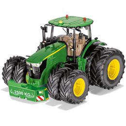 Siku Kinder RC-Traktor "Siku Control, John Deere 7290R mit Doppelreifen (6735)", gr&uuml;n, B:11cm H:15cm T:20cm, Fernlenkfahrzeuge, inkl. Bluetooth