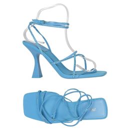 Zara Sandalen Damen Gr&ouml;&szlig;e 38 Second Hand hellblau