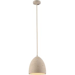 Sch&ouml;ner Wohnen Kollektion LED Pendelleuchte "TRAVENTA", 1, &Oslash; 21cm H: 120cm, 1 Stk.travertinoptik, SCH&Ouml;NER WOHNEN-KOLLEKTION, Leuchten, SCH&Ouml;NER WOHNEN Kollektion,