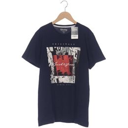 Jack & Jones JACK & JONES T-Shirt Herren Gr&ouml;&szlig;e L Second Hand marine
