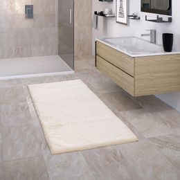 Badematte Paco Home, H:25mm, beige, Polyester, Badematten, "Comfy 340", Badteppich, Soft-Touch-Oberfl&auml;che, besonders weich & flauschig