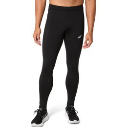 asics Herren Lauftights "CORE WINTER TIGHT", schwarz, Gr. XXL, Obermaterial: 91% Polyester, 9% Elasthan, Hosen