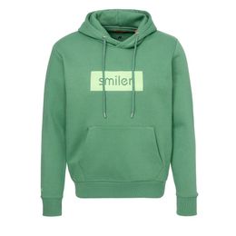 Smiler. Sweatshirt 'Happy' male Green size L