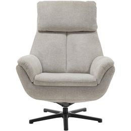 Relaxsessel DIE PLANBAR, B:79cm H:108cm T:89cm, beige, 100% recyceltes Polyester, Wohnzimmer, Sessel, "MP-RS20079", 360 drehbar, Wippfunktion