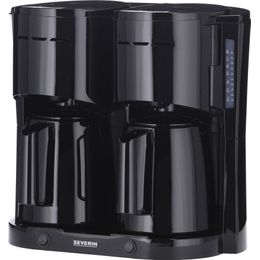 Severin Filterkaffeemaschine "KA 9315 Duo", 1 l, 8, schwarz, Kaffeemaschinen