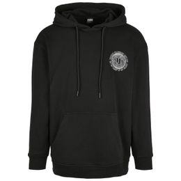 Urban Classics Herren Rundhalspullover "Urban Classics Herren Globetrotter Hoody"schwarz, Gr. S, unifarben, 65% Baumwolle, 35% Polyester, Pullover