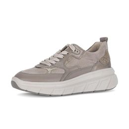 Gabor Damen Sneaker "Sneaker low", Gr. 39beige, Schuhe
