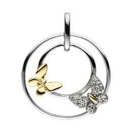 Jobo Damen Kettenanh&auml;nger "Anh&auml;nger Schmetterlinge", Silber 925 (Sterlingsilber), silber, Silber 925 (Sterlingsilber), Schmuckanh&auml;nger, 925 Silber