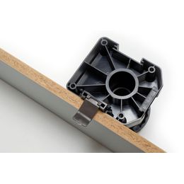 Express K&uuml;chen Sockelblende EXPRESS K&Uuml;CHEN, B:315cm H:12cm T:1,2cm, grau, Holzwerkstoff, K&uuml;che, M&ouml;belblenden, "ARTA", vormontiert, in verschiedenen L&auml;ngen