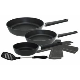 ELO Pfannen-Set "Smart Wave 6-teilig", schwarz, Pfannen, Induktion