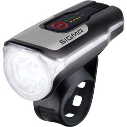 Sigma Sport Fahrrad-Frontlicht "LED-Akku-Frontleuchte Aura 80 USB", schwarz, Fahrradlampen