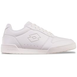 Lotto Herren Sneaker, Gr. 47, wei&szlig;, Kunstfaser, Synthetik, clean, Schuhe, - in XL Gr&ouml;&szlig;en erh&auml;ltlich