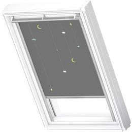 Velux Verdunklungsrollo "DKL 4665S", M08, stufenlos positionierbarkids mobile, alufarben, Rollos, alufarbene F&uuml;hrungsschienen & Griffleiste