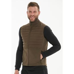 Endurance Herren Funktionsweste "Benst", braun, Gr. XXXL, 100% Nylon, Westen, in tollem Steppdesign