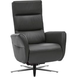 Relaxsessel DIE PLANBAR "PN-RS20038 mit Metallsternfu&szlig; inkl. Relaxfunktion und Kopfverstellung", torro anthrazit, B:78cm H:109cm T:83cm, Sessel, Relaxsessel, 360 drehbar, mit Gasdruckverstellung