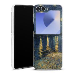 DeinDesign Galaxy Z Flip 7 FE Handy Hard Case Schutzh&uuml;lle transparent Smartphone Handy H&uuml;lle Kunst Painting Hard Case