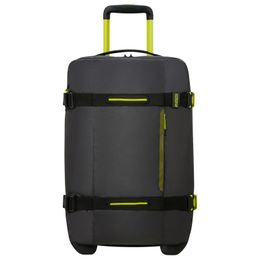 Damen Reisetasche "URBAN TRACK 55", American Tourister, schwarz, Polyester, Taschen, Trolley Duffle Bag Reisegep&auml;ck Handgep&auml;ck Trolley