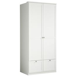 Kleiderschrank wimex, B:90cm H:198cm T:58cm, wei&szlig;, Kinderzimmer, Schr&auml;nke, "Filou"