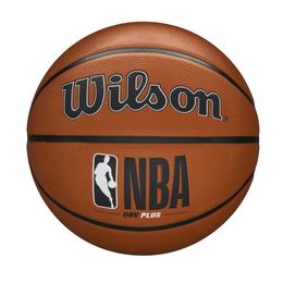 Wilson Kinder Basketball "NBA DRV PLUS BSKT SZ7", 7braun, Synthetik, B&auml;lle
