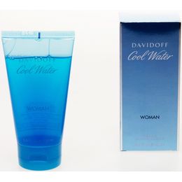 Davidoff Damen Duschgel "Cool Water Women", 150ml, blau, Hautreinigungsmittel, Zeitloser Duft