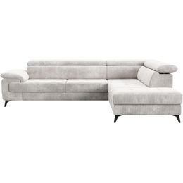 COTTA Ecksofa OTTO HOME, B:286cm T:236cm, beige, 95% Polyester (PES) 5%Polyamid (PA), Wohnzimmer, Sofas, "Astra L-Form, B: 286 cm", mit