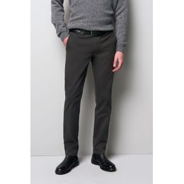 MEYER Herren Chinos "M5.Chino", grau, Gr. 40, unifarben, 98% Baumwolle, 2% Elasthan, Hosen, Gefertigt aus BIO-Baumwolle