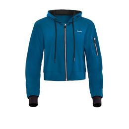WINSHAPE Damen Trainingsjacke "Functional Comfort One Pocket Jacket", gr&uuml;n, Gr. XL, 85% Polyester, 15% Elasthan, Jacken, J009C