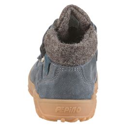 Baby Lauflernschuh "Donte 50 WMS: weit", Pepino BY RICOSTA, Gr. 22, blau, Textil, Veloursleder, Schuhe, Winterboots, Klettschuh mit TEX,