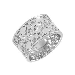 Firetti Damen Fingerring "Schmuck Geschenk Silber 925 Silberring Herzen", 56, Silber 925 (Sterlingsilber), 12mm, silber, Silber 925 (Sterlingsilber),