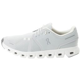 On RUNNING Herren Sneaker "On RUNNING CLOUD 6", Gr. 48glacier, wei&szlig;, Synthetik, Schuhe