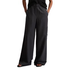 Marc O'Polo MARC O'POLO Damen Chinohose "aus TENCEL Lyocell", schwarz, Gr. 40, unifarben, Obermaterial: 100% Lyocell, Hosen